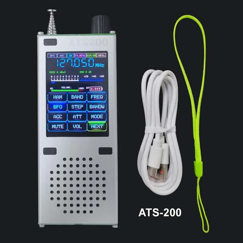 Портативное радио ATS200 FM AM LSB USB | AliExpress