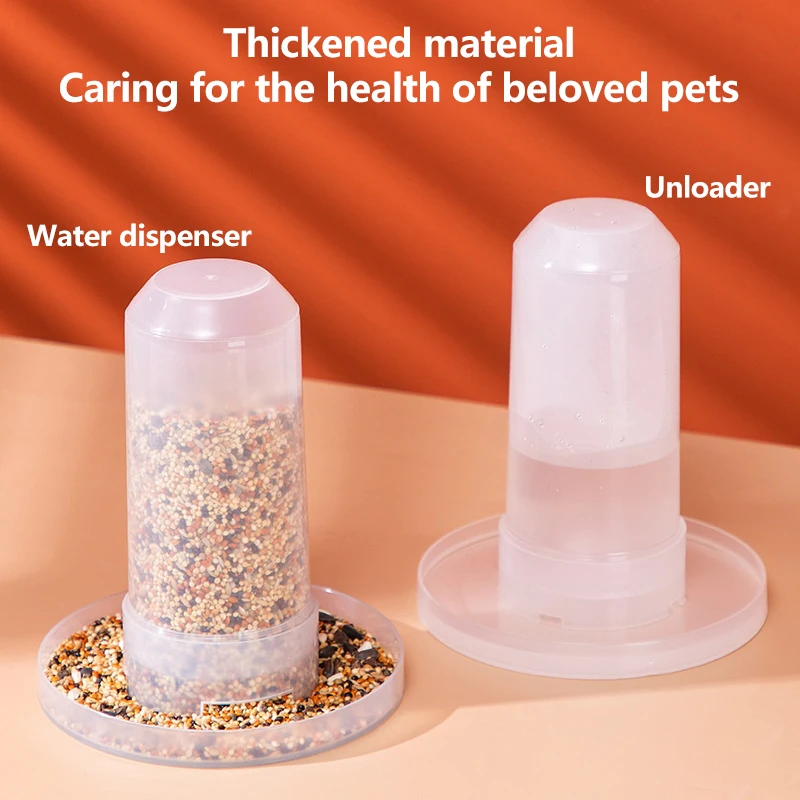 Автоматическая Поилка Для Птиц, Пластиковый Фонтан, Кормушка Для ...