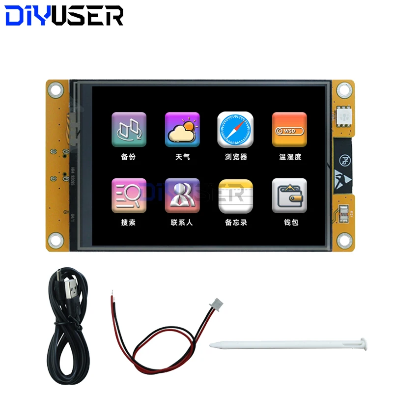 ESP32 Arduino LVGL WIFI и Bluetooth Макетная плата 3,5-дюймовый сенсорный 240*320 Смарт-экран 3 ...