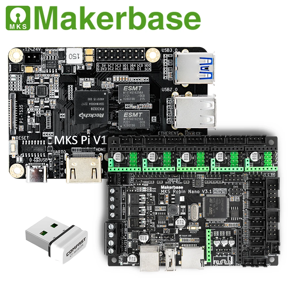Материнская плата Makerbase MKS PI V1.1 для 3D принтера | AliExpress