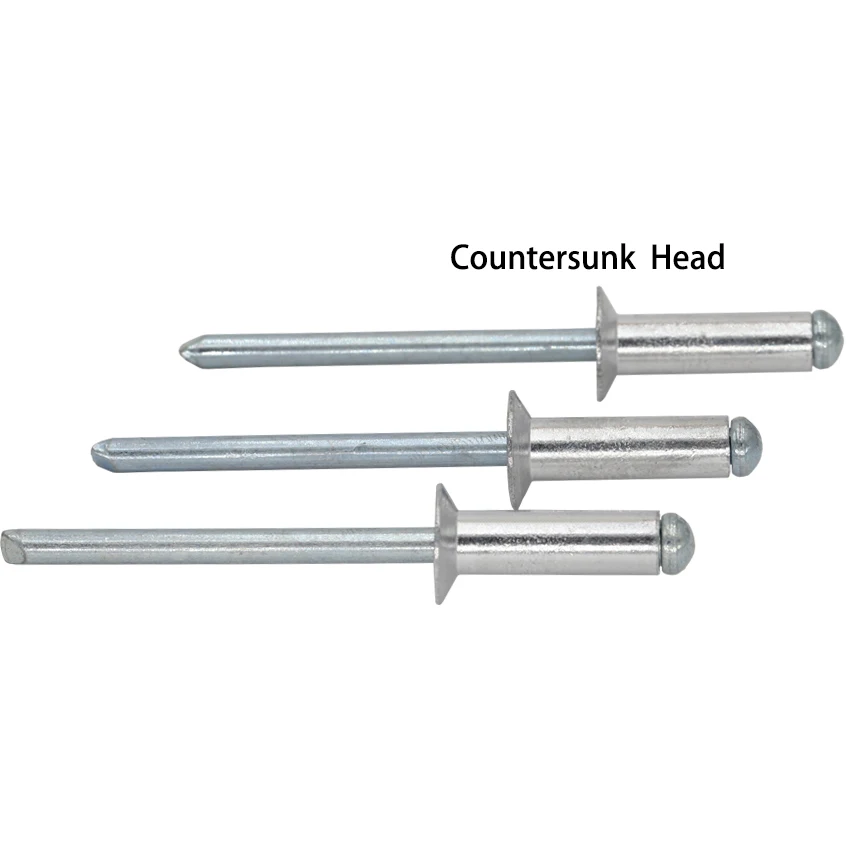 M4 M4*10 M4x10 M4*12 M4x12 AL Алюминий DIN7337 Самозатыкающийся гвоздь ...