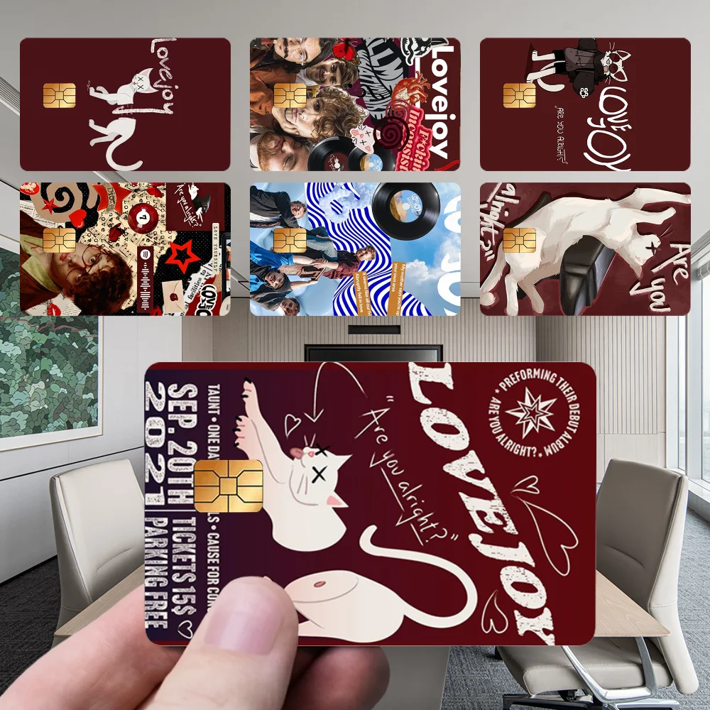 L-Lovejoy Band Cartoon Stickers New Cartoon Card Debit Bank Charge Card ...