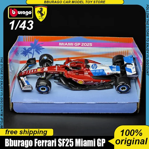 Bburago 1 43 2025 sf25 - купить недорого | AliExpress
