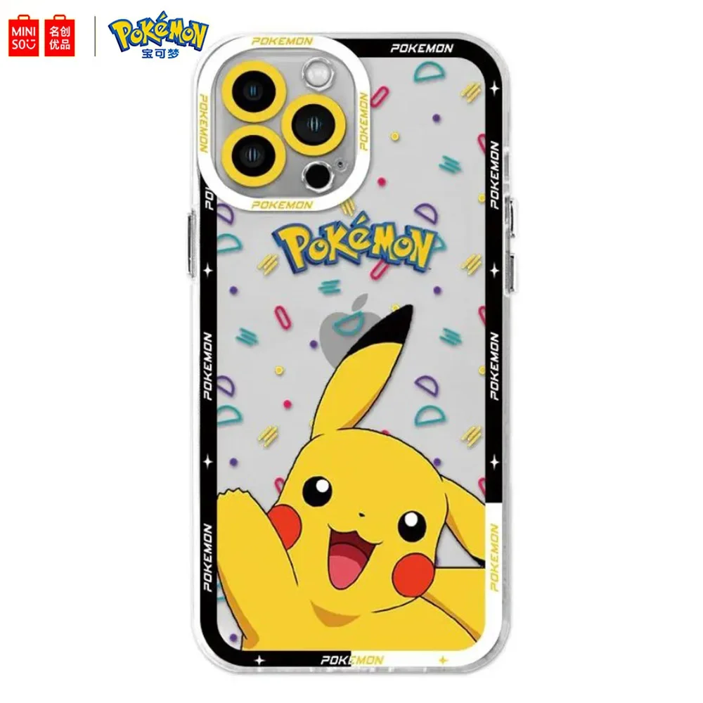 Miniso Pokemon Collaboration Pikachu Psyduck Gengar Phone Case For ...