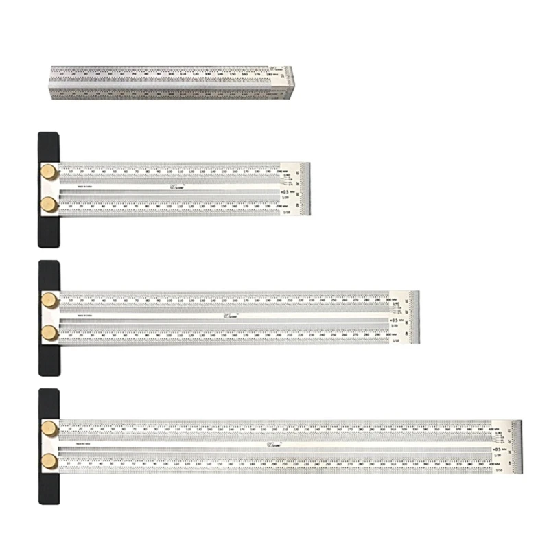 Прецизионная масштабная линейка Т-образная линейка с отверстиями ...