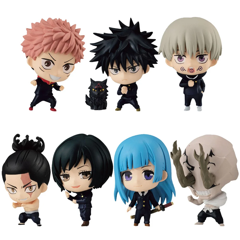 100% Original Jujutsu Kaisen Gashapon Gojo Satoru Inumaki Toge ...