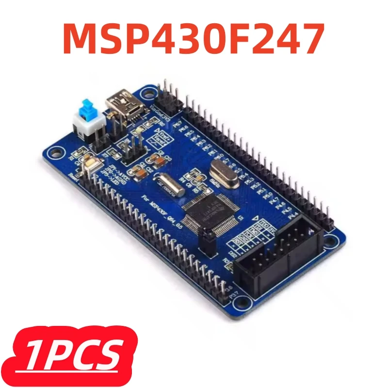 1 шт./лот, 100% новый MSP430F247 MSP430F MSP430, макетная плата для программиста, обучающая ...