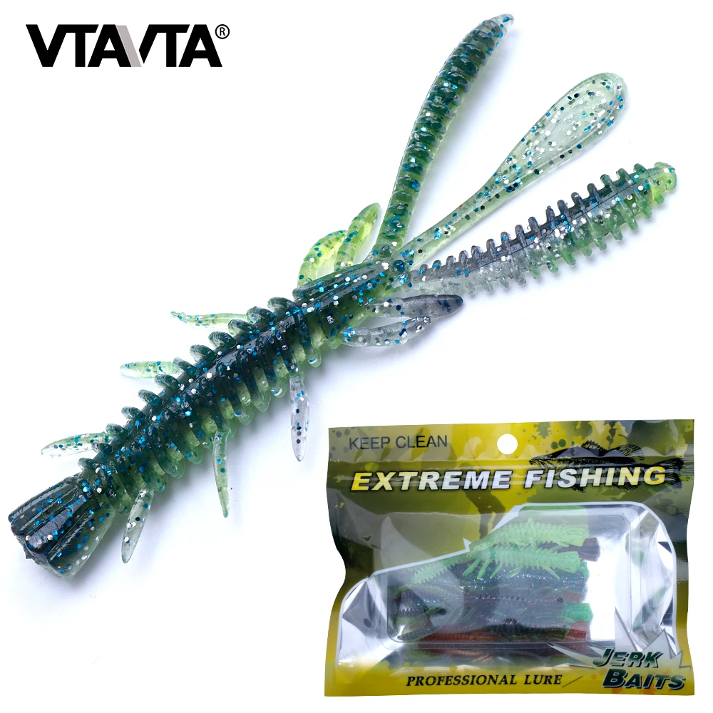 Силиконовая приманка VTAVTA, 10 шт | AliExpress