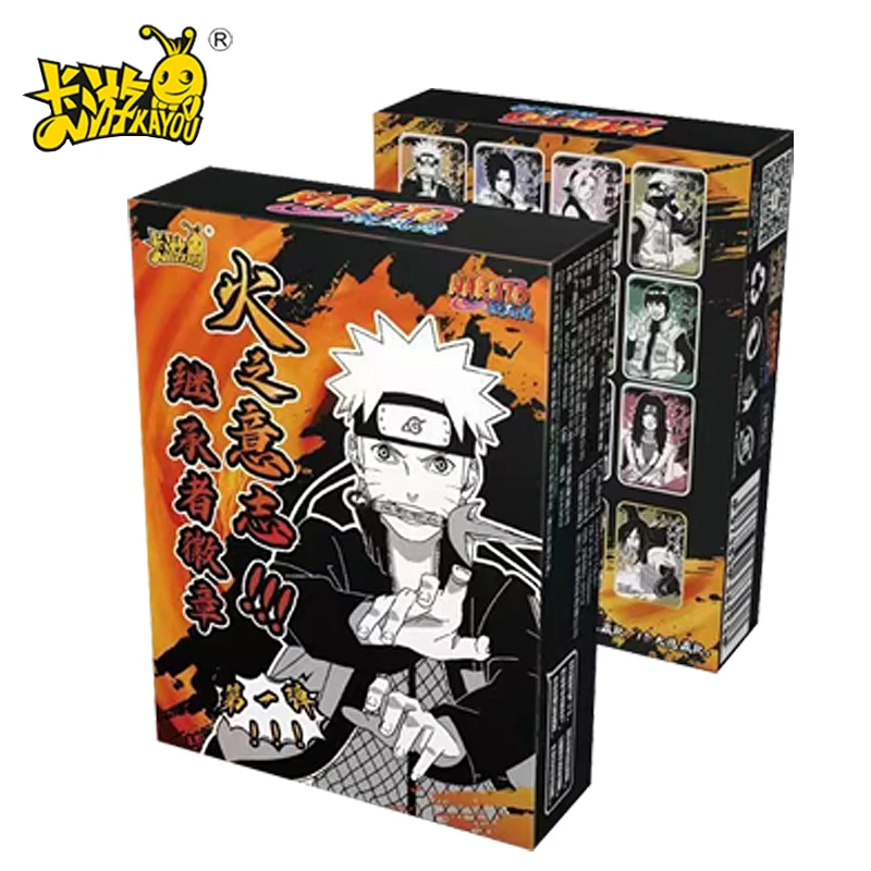 KAYOU Naruto Cards Fire Will Successor Badge BR Card Uzumaki Naruto ...