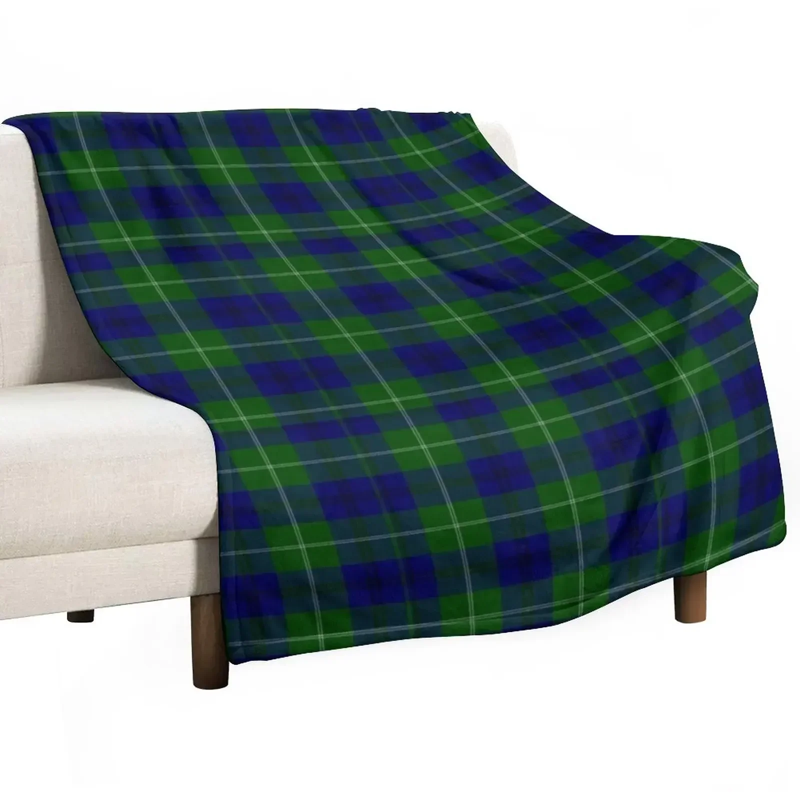 Clan Oliphant Tartan Throw Blanket Decorative Throw For Decorative Sofa ...