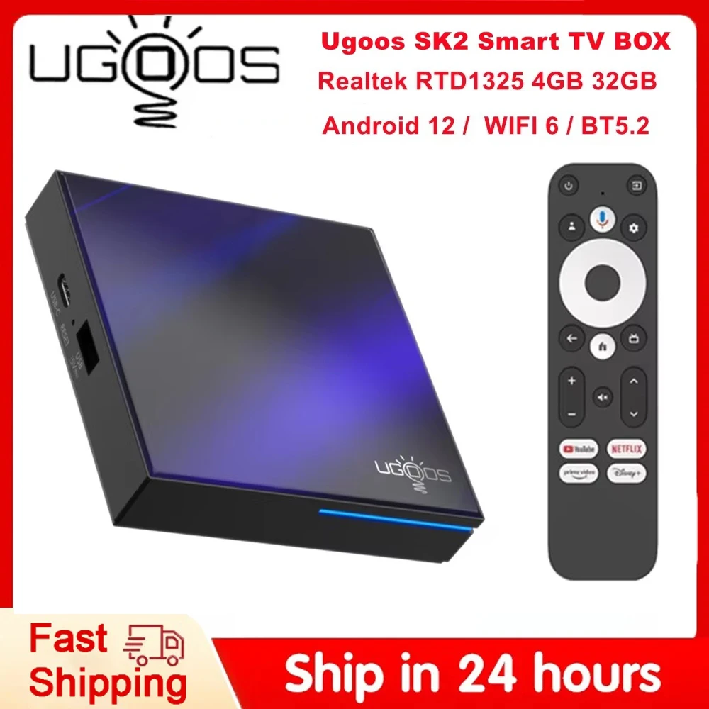 Ugoos SK2 Smart TV Box 4/32Gb | AliExpress