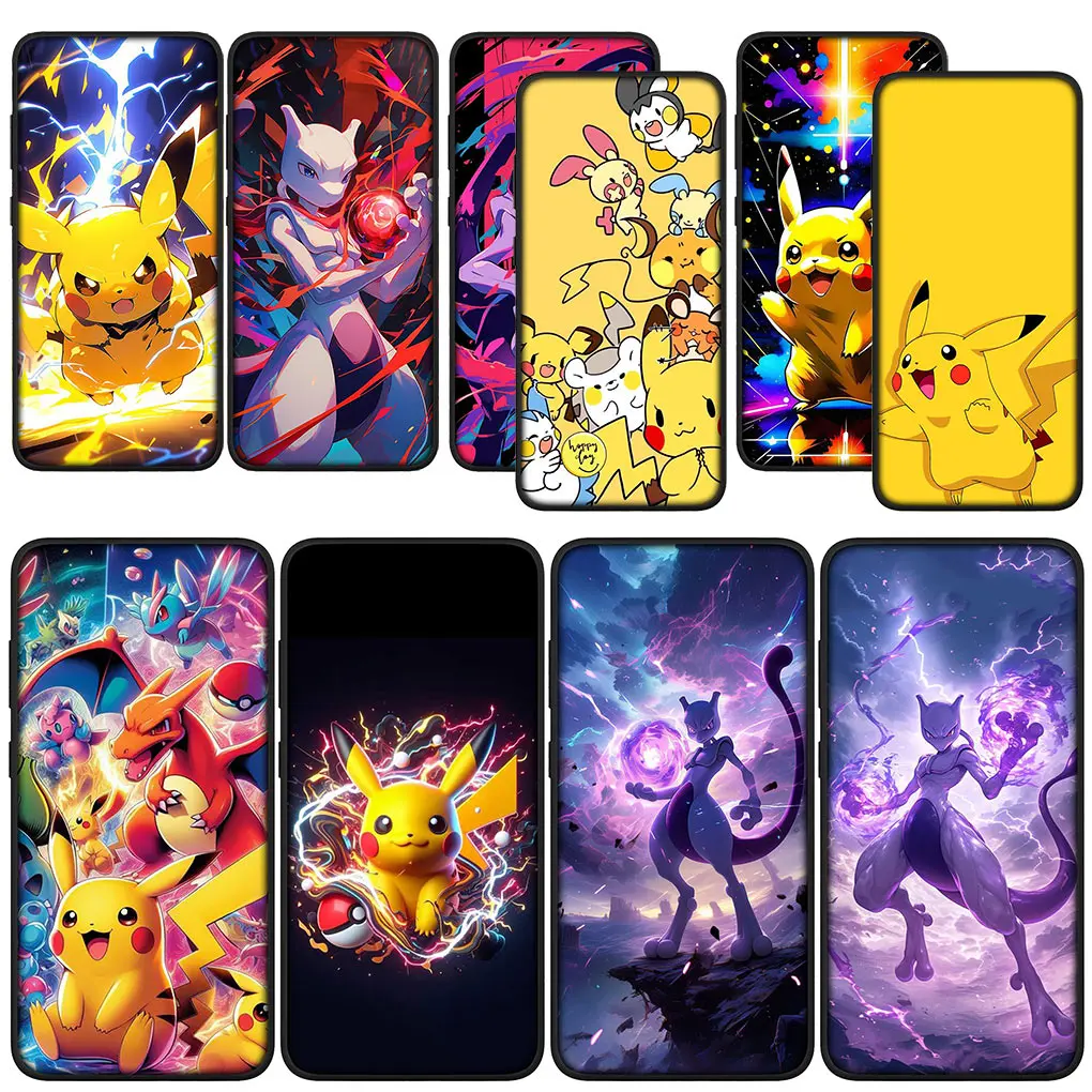 Mewtwo P-Pokemons Mew P-Pikachus Cover Phone Case for Huawei P30 P20 ...