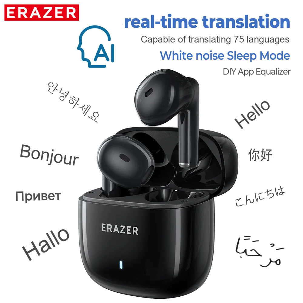 Беспроводные наушники Erazer XT92PRO AI Bluetooth С Переводом В ...