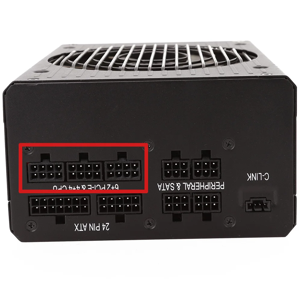 8-контактный разъем CPU для подключения 8-контактного разъема CPU (4+4 ...