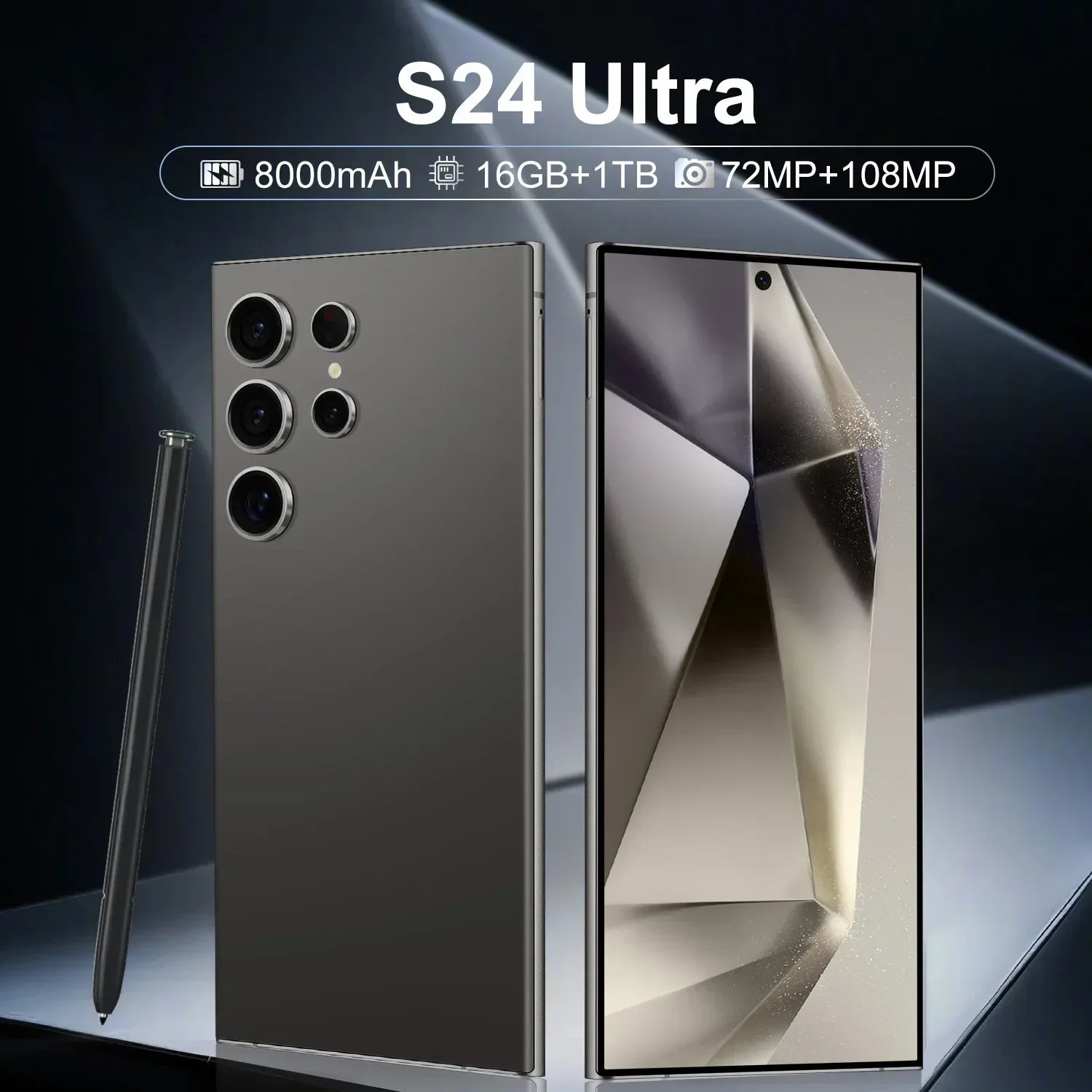 S24 Ultra Новый смартфон, хит продаж, большой экран с диагональю 7,3 ...