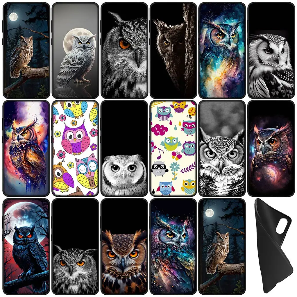 Wallpaper Owl Bird Cover Phone Case for Samsung Galaxy S22 S21 S20 Fe ...