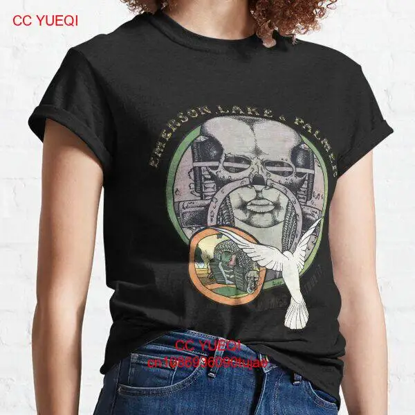 Elp Works Tour _77 Винтажная футболка из хлопка | AliExpress