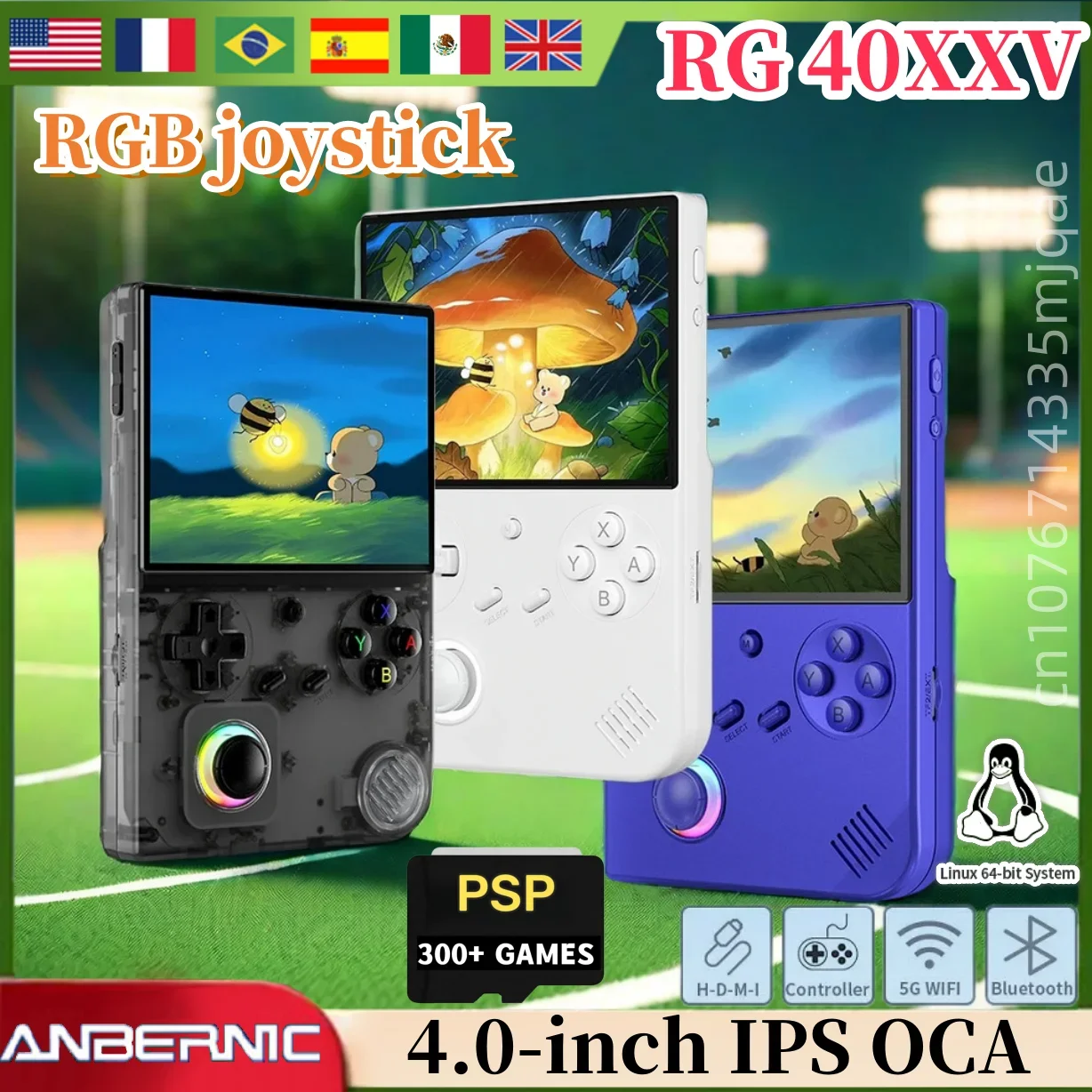 Портативная игровая консоль ANBERNIC RG 40XXV | AliExpress