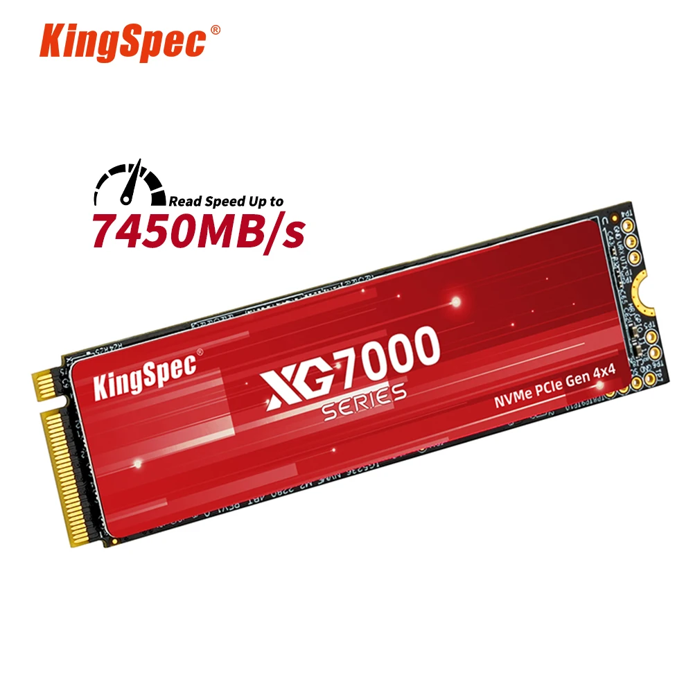 Жесткий диск KingSpec M2 SSD M.2 NVME Gen4 2 ТБ 512G 1 ТБ 2 ТБ | AliExpress