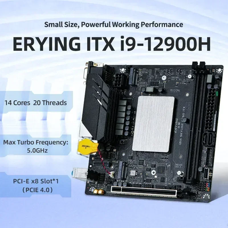 ERYING ITX материнская плата с процессором i9 12900H | AliExpress