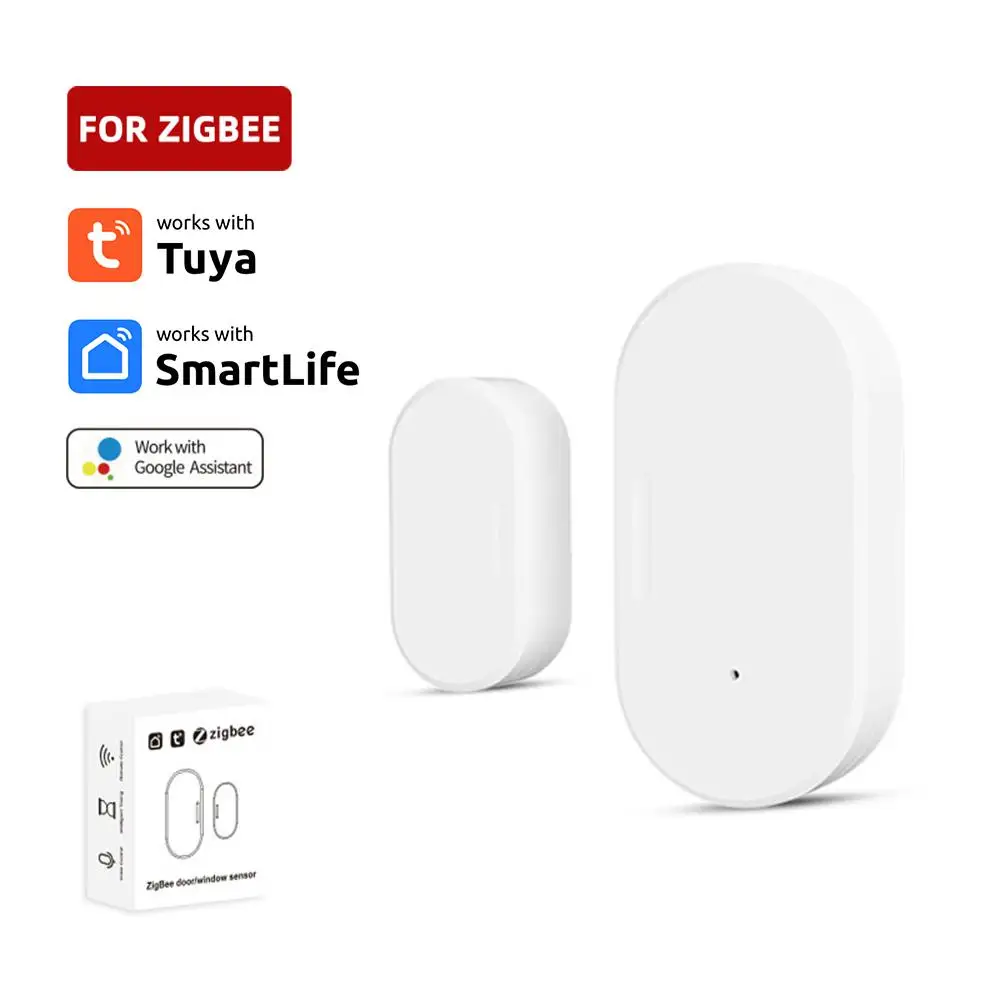 Tuya 3.0 Smart Door Sensor Door Open / Closed Detectors Security Protection Smart Life APP ...