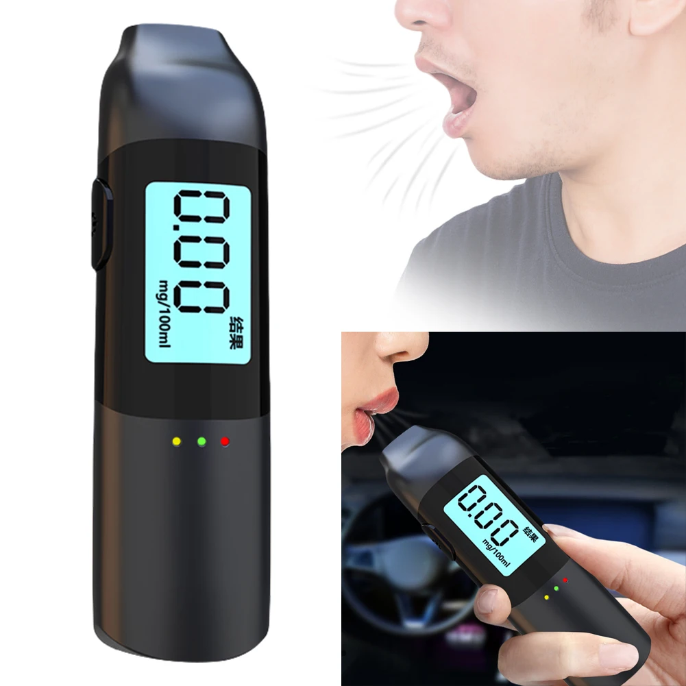 Высокоточный алкотестер-анализатор, перезаряжаемый через USB ...