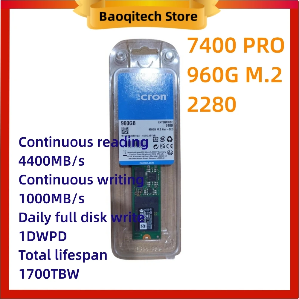 MICRON 7400 PRO SSD 960ГБ | AliExpress