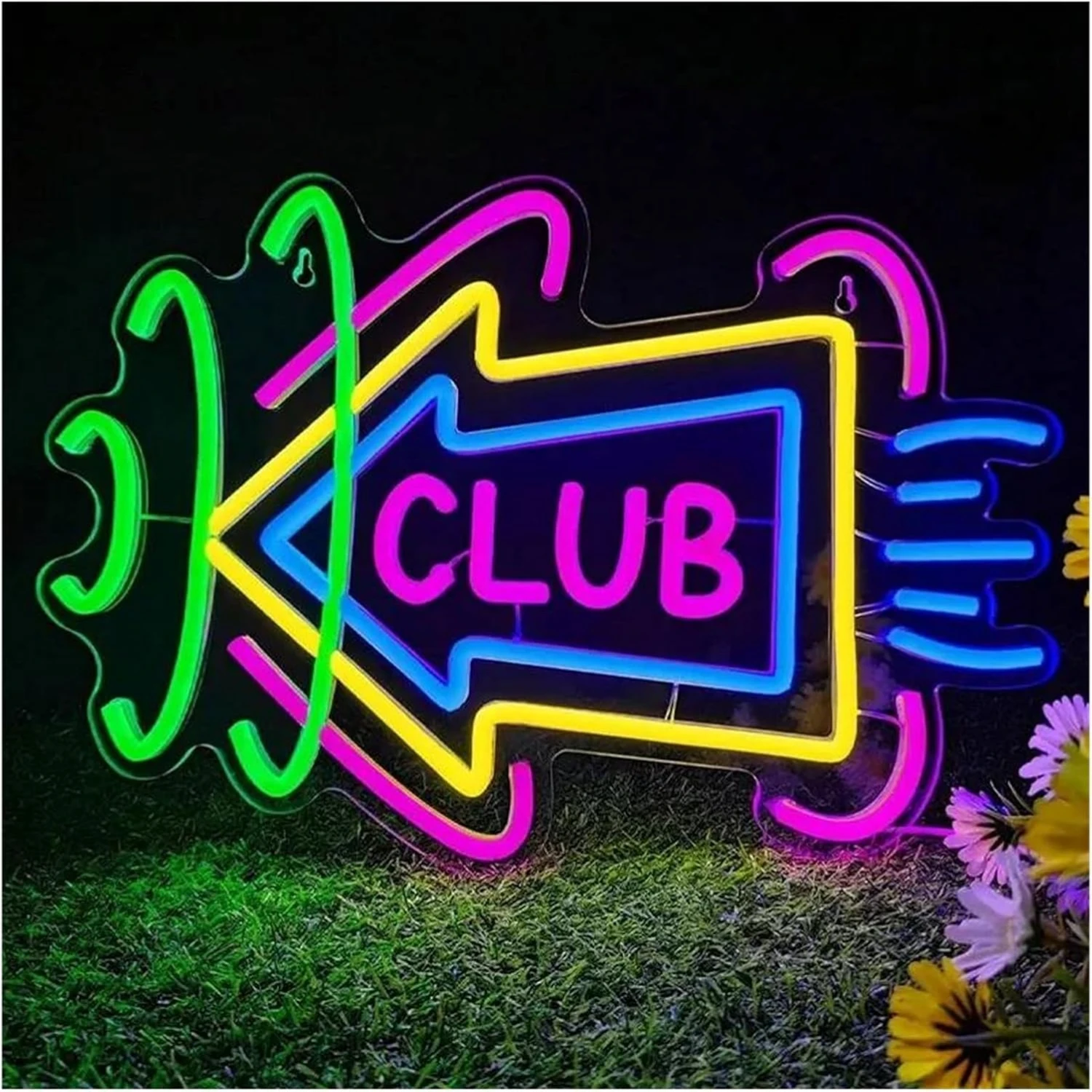 Неоновая вывеска Club Arrowhead | AliExpress