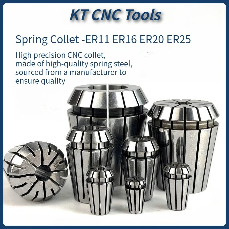 Цанга ER11 ER16 ER20 ER25 ER32 ER40 Цанговый патрон Гравировальный станок Шпиндель Фреза ...