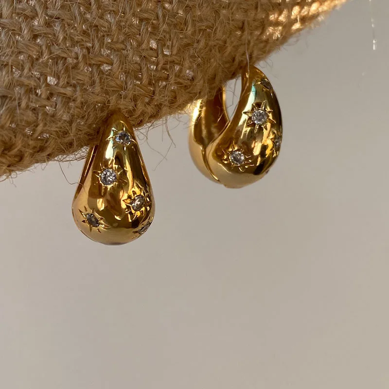 Металлические серьги-кольца JWER | AliExpress