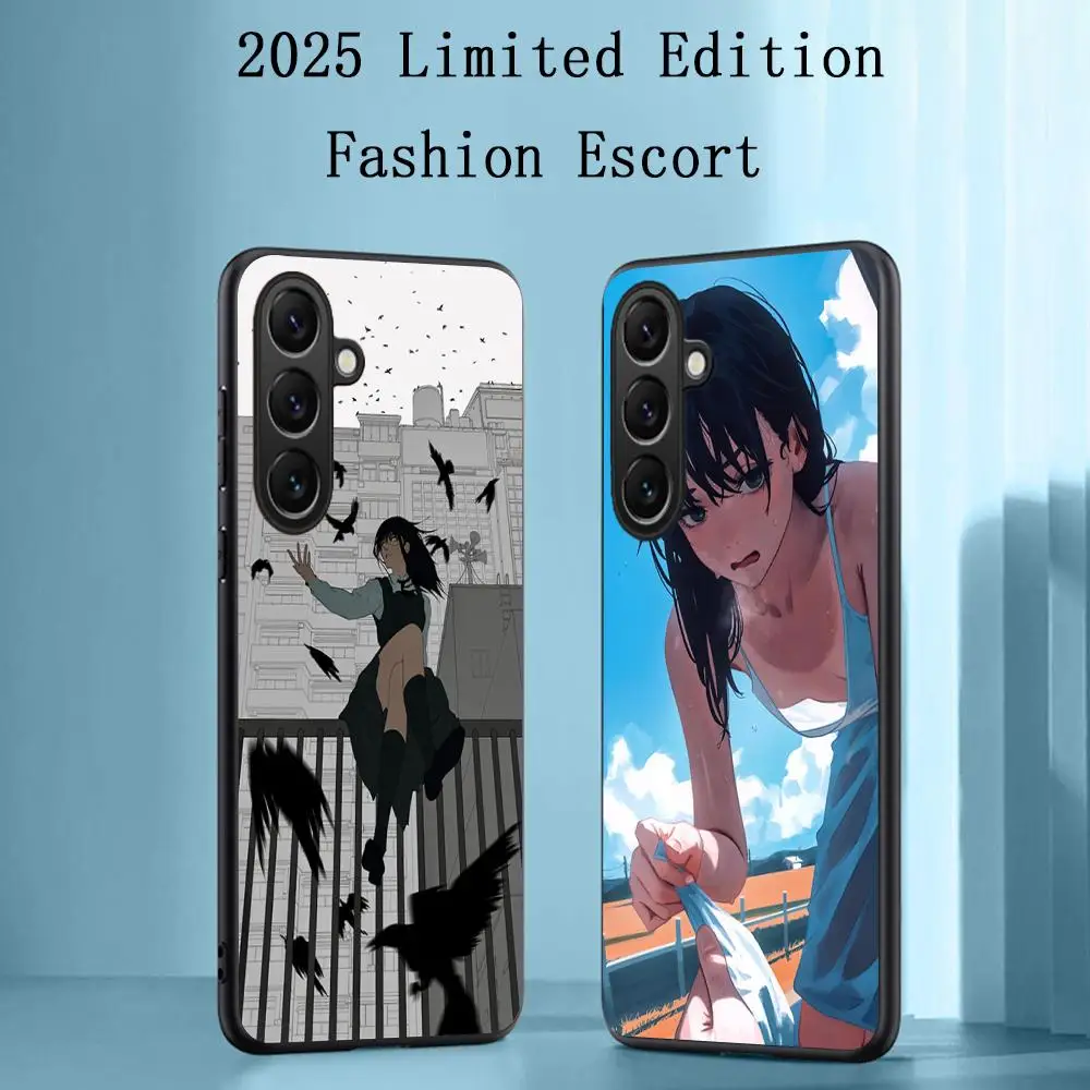 Mitaka asa X Makima japan girl Phone Case For Samsung Galaxy S25 S24 ...