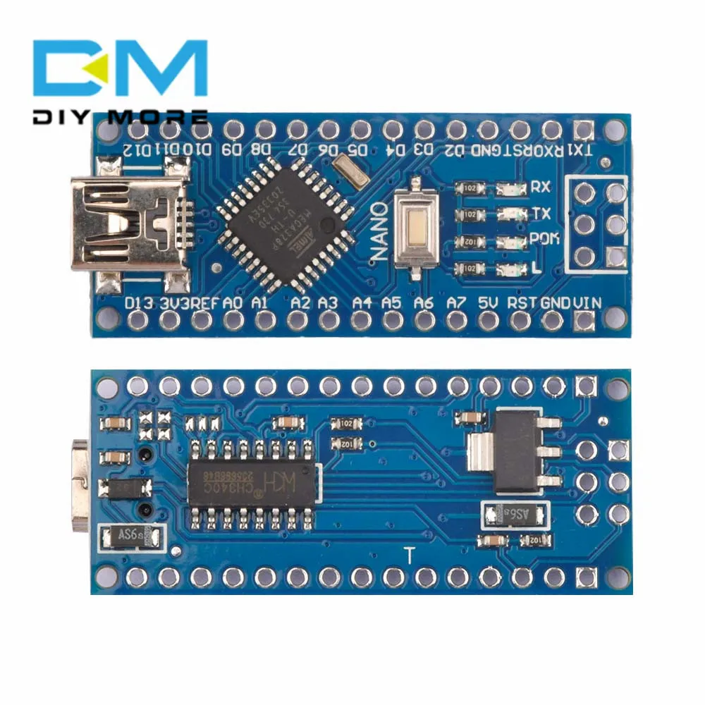 Чип CH340C ATMEGA328P -AU Big Chip Edition, MINI USB интерфейсный ...