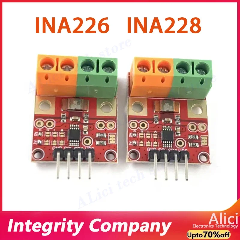 INA226 INA228 Модуль датчика контроля тока и напряжения Интерфейс IIC ...
