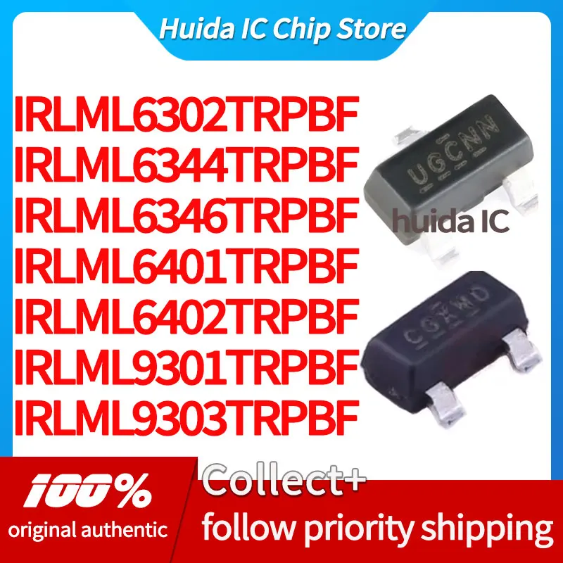 IRLML6302TRPBF IRLML6344TRPBF IRLML6346TRPBF IRLML6401TRPBF ...