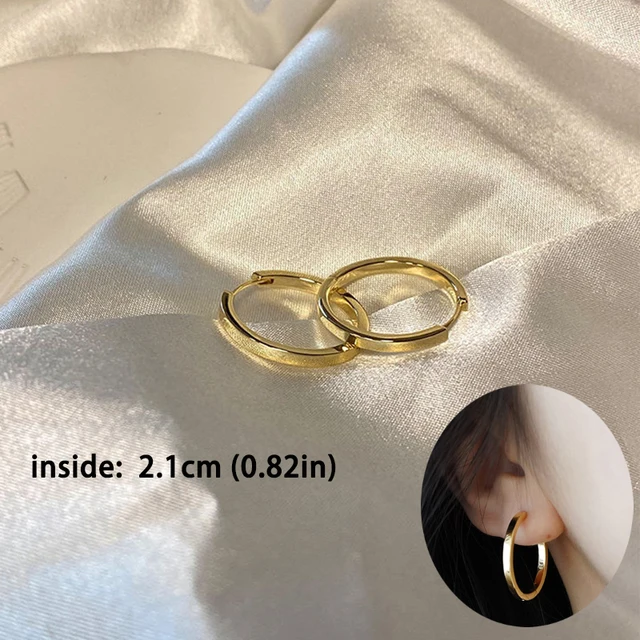 Серебряные витые серьги-кольца Yaseetar | AliExpress