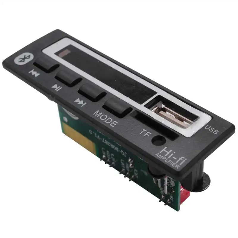 Bluetooth5.0 Mp3 Wma Wav декодер плата 5 В 12 В беспроводной аудио ...