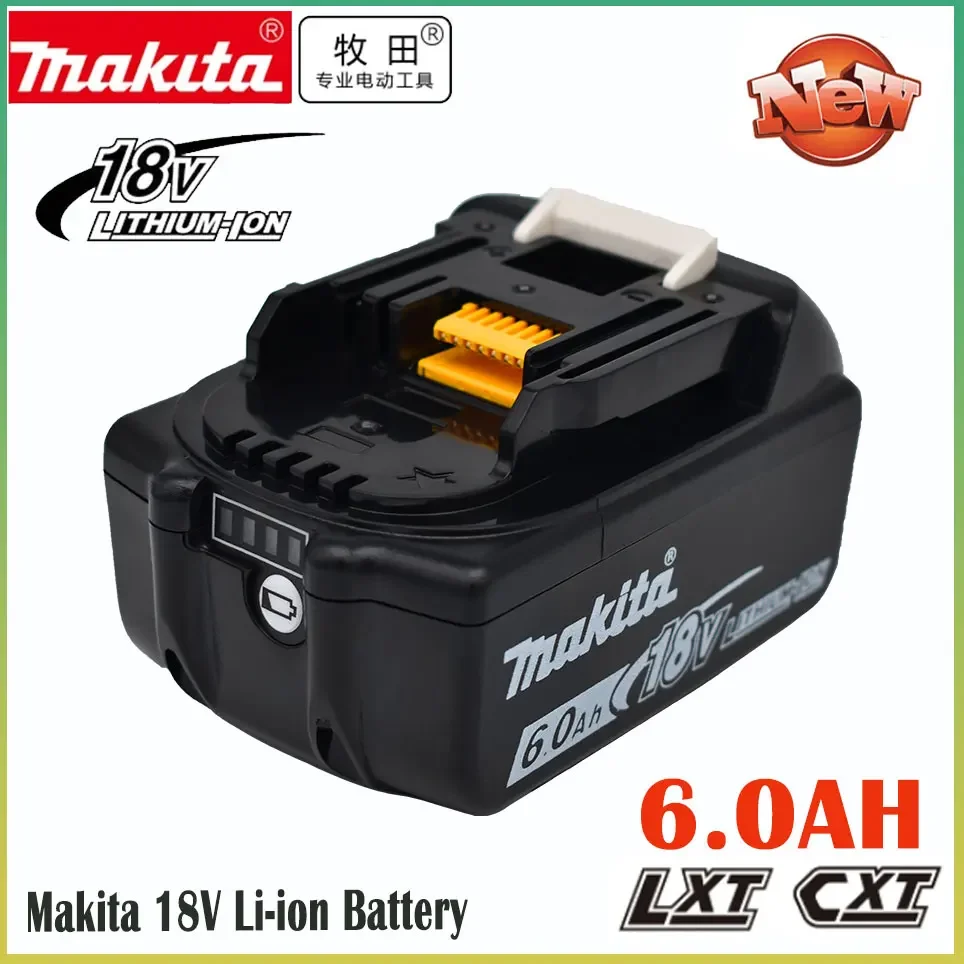 Оригинальная литий-ионная перезаряжаемая батарея lMakita18V 6.0Ah 18В ...