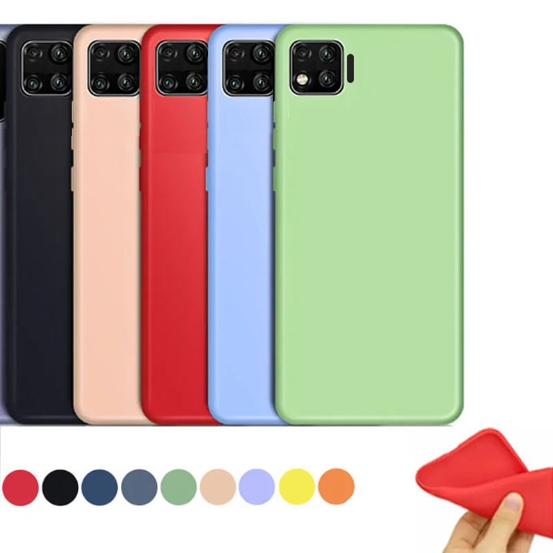 SUREHIN Nice Cover For OPPO F17 Pro Case Blue Red Purple Green Pink ...