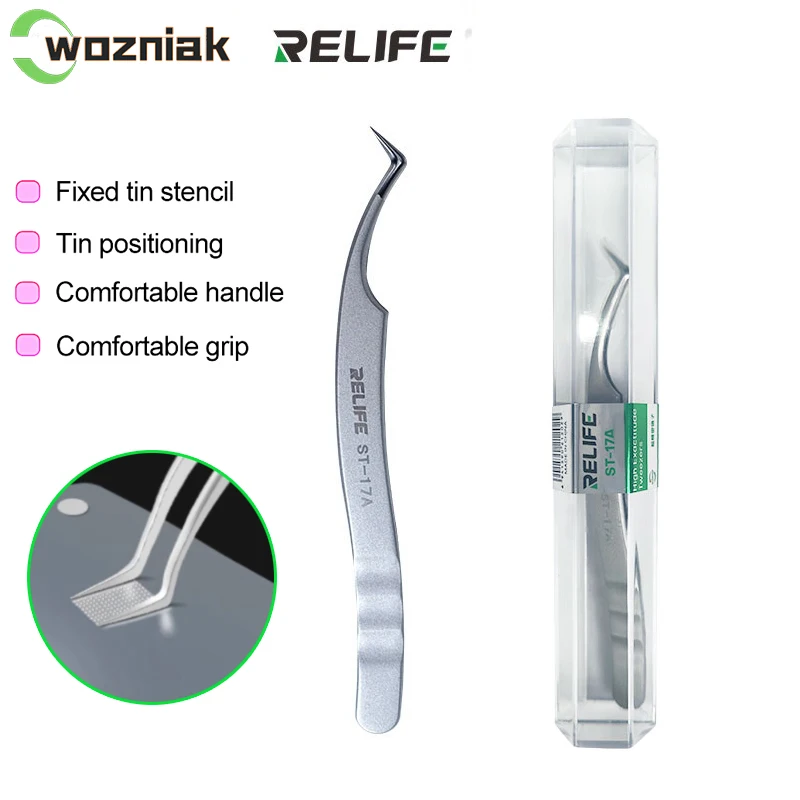 Сверхточный пинцет для синхронизации микросхем RELIFE ST-17A | AliExpress
