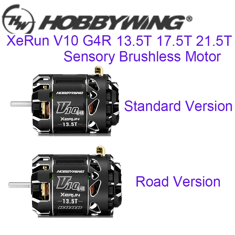 HOBBYWING XeRun V10 G4R сенсорный Бесколлекторный двигатель 13,5 T 17,5 T 21,5 T стандартная и ...