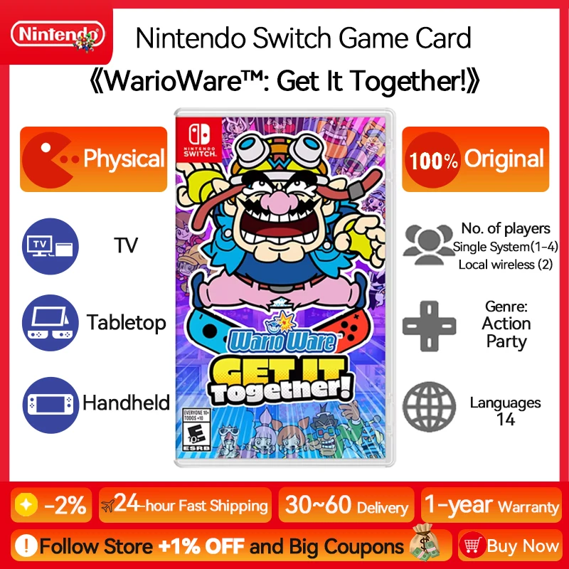 WarioWare Get It Together Игровые предложения для Nintendo Switch ...