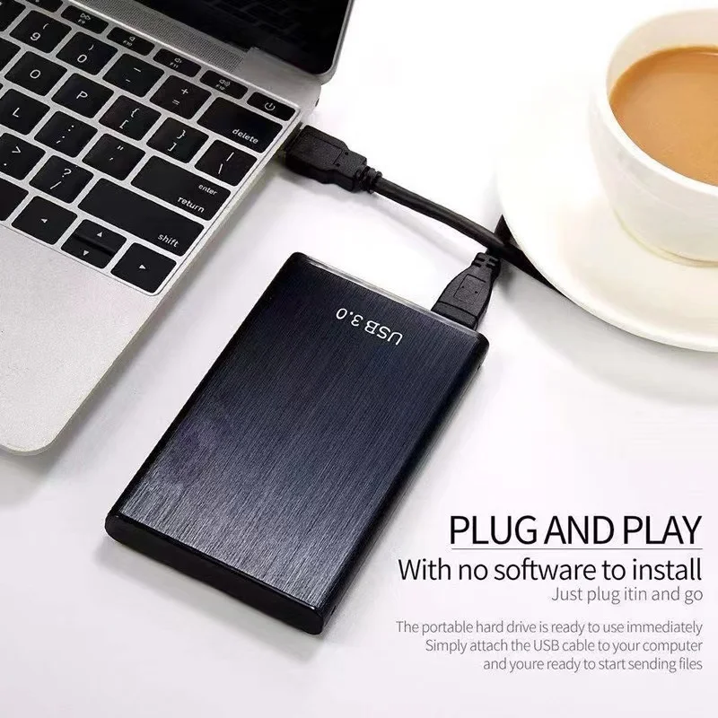 Портативный SSD USB 3,0 HDD 2 ТБ 4 ТБ высокоскоростной внешний жесткий ...