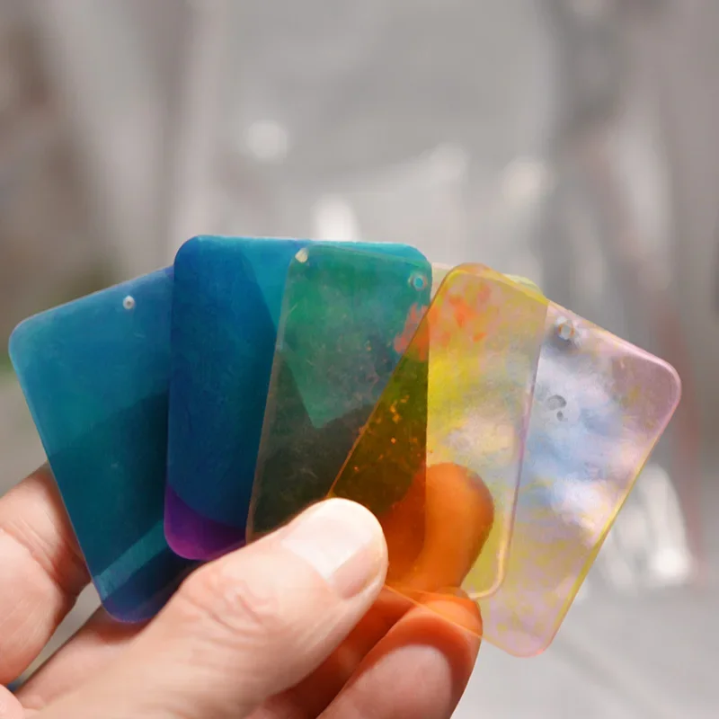 Прямоугольный прозрачный цвет имитация камня маленькие Очаровательные ...