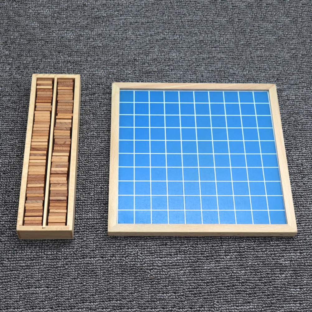 Early Toys Tools Board Childhood Counting Hundred Montessori ...