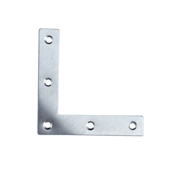 Pure stainless steel L-shaped straight sheet plane corner code 90 right ...