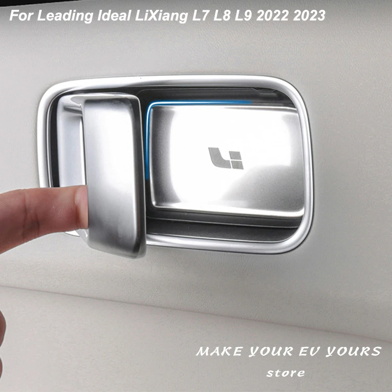 Для ведущего идеального LiXiang L7 L8 L9 2022 2023 внутренняя ручка двери автомобиля чаша из ...