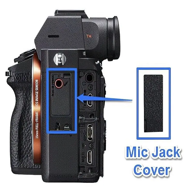 Резиновая крышка USB A7 iii/M3, HDMI-совместимая для Sony ILCE-7M3 ILCE ...