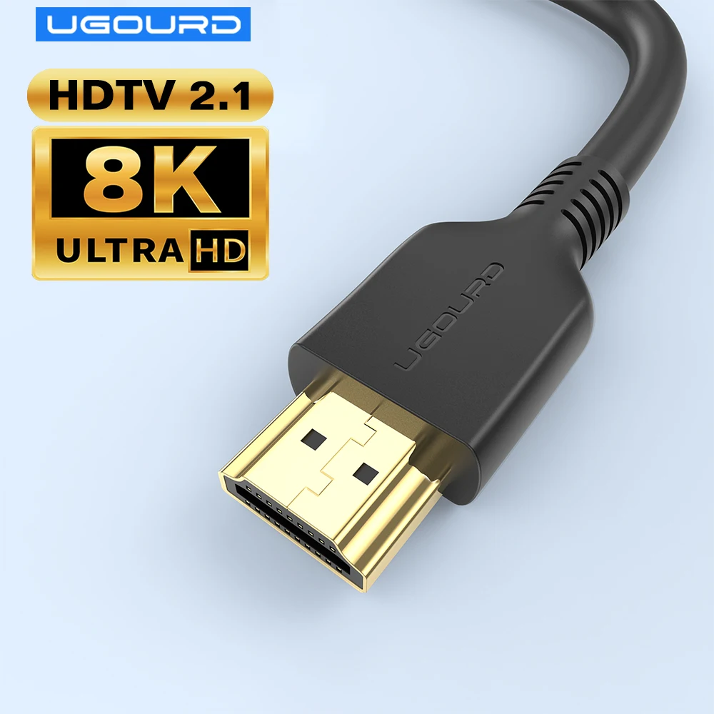 8K HDMI-Compatible 2.1 Cable 4K 165HZ 144HZ 120HZ High Definition Video ...