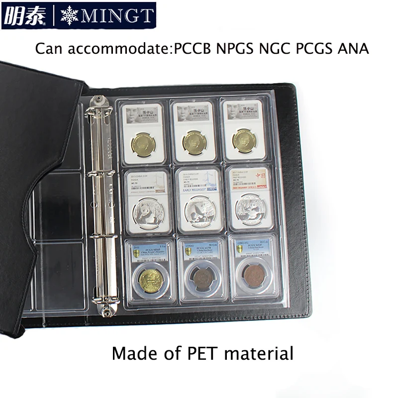 Листы для хранения капсулированных монет PCCB | AliExpress