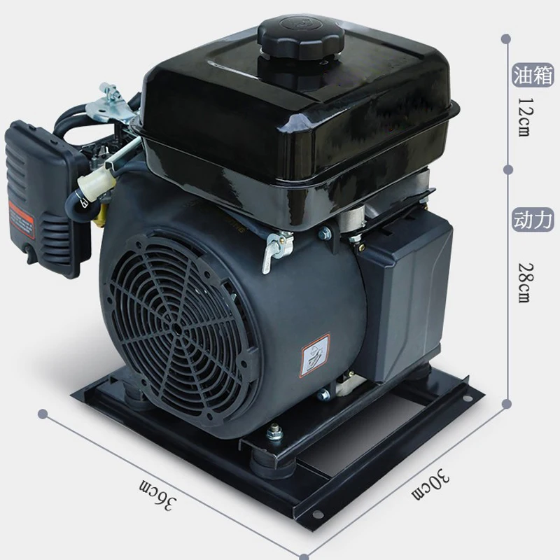 4KW-7KW electric vehicle range extender generator three wheels four car ...